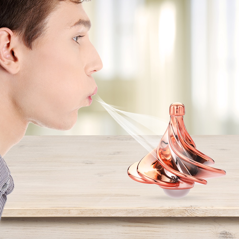 3D Pneumatic Gyro Toys Alloy Multicolored Wind Blo... – Grandado