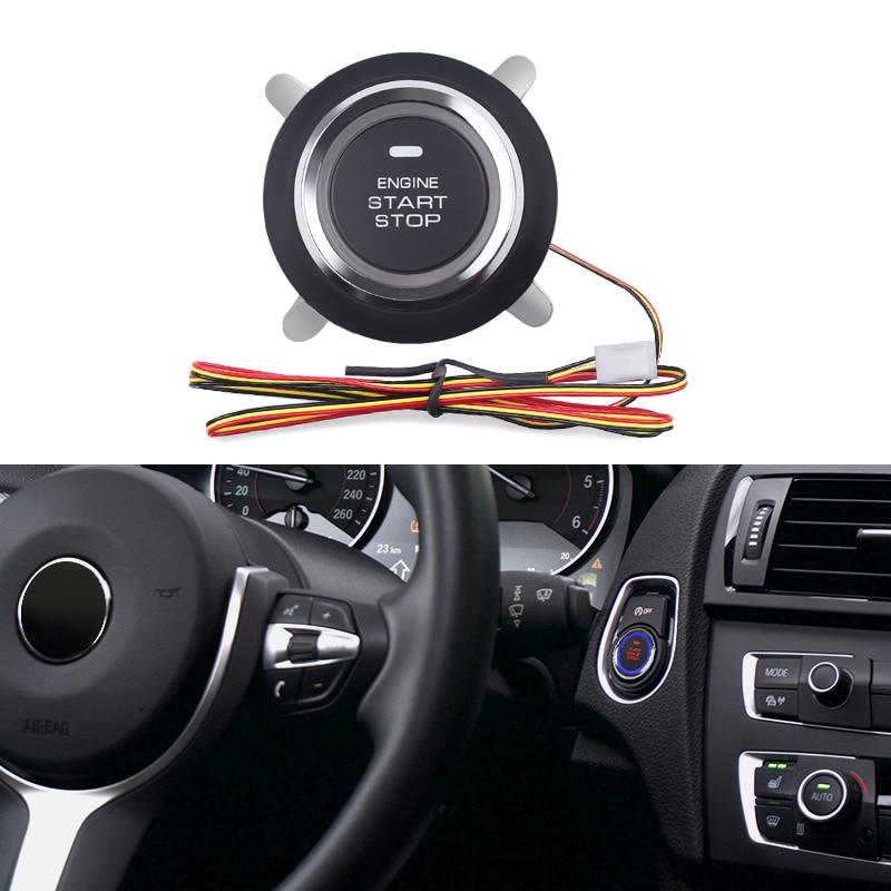 Auto Motor Push Start Stop Taste Zündung Starter M... – Vicedeal