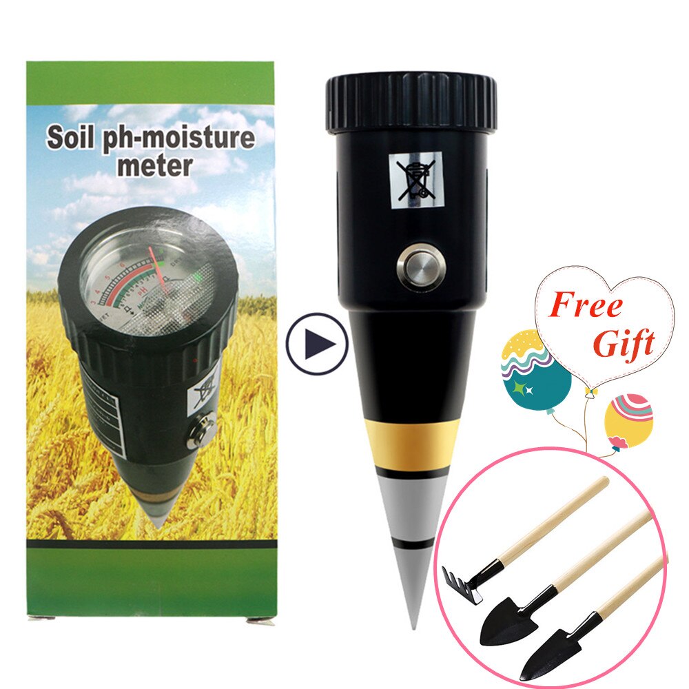 Medidor de PH y humedad del suelo, Sensor de humed... – Grandado
