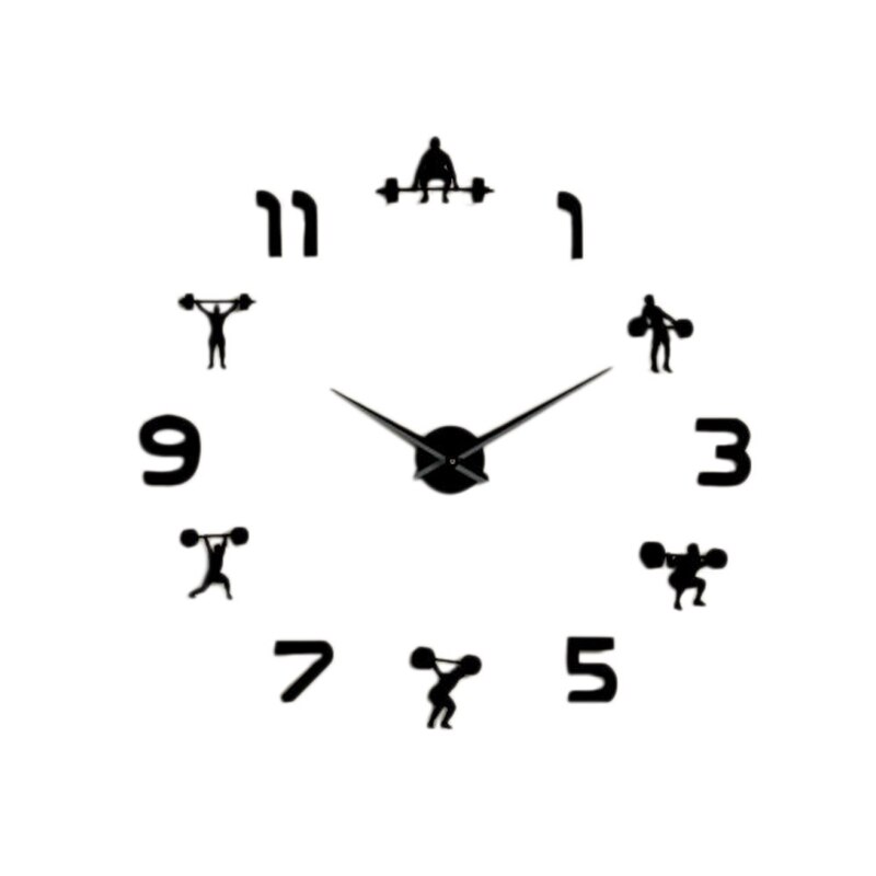 Weightlifting Fitness Room Wall Decor Diy Giant Wa... – Grandado