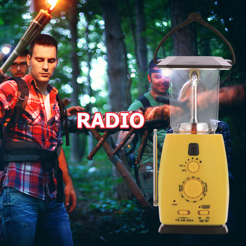 Multifunctionele Solar Radio Hand Crank Emergency ... – Grandado
