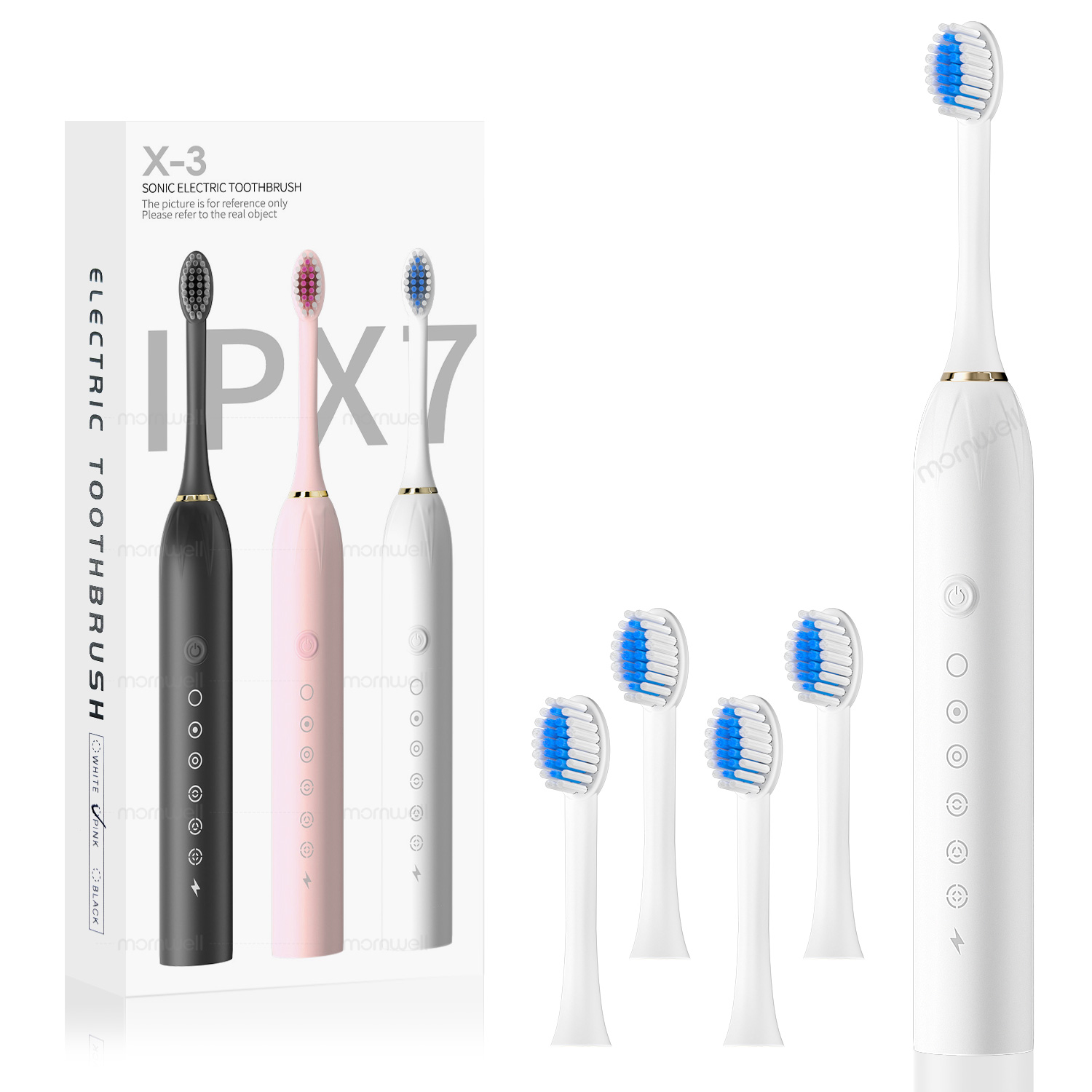 Electric Toothbrush IPX7 Waterproof DuPont Brush H... – Vicedeal