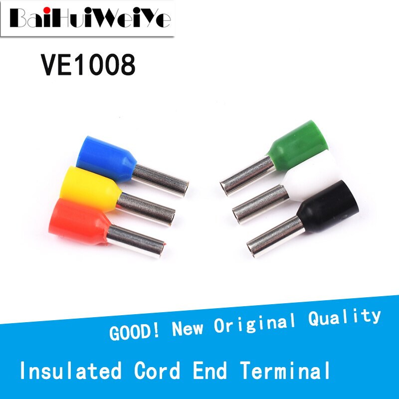 100PCS/LOT VE1008 Wire Connect Insulated Connector... – Vicedeal