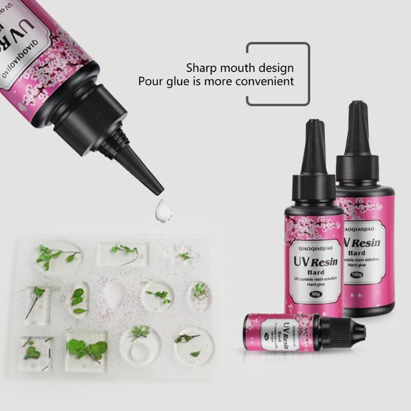 15g 25g 60g 100g 200g UV Resin Hard Type Crystal C... – Grandado