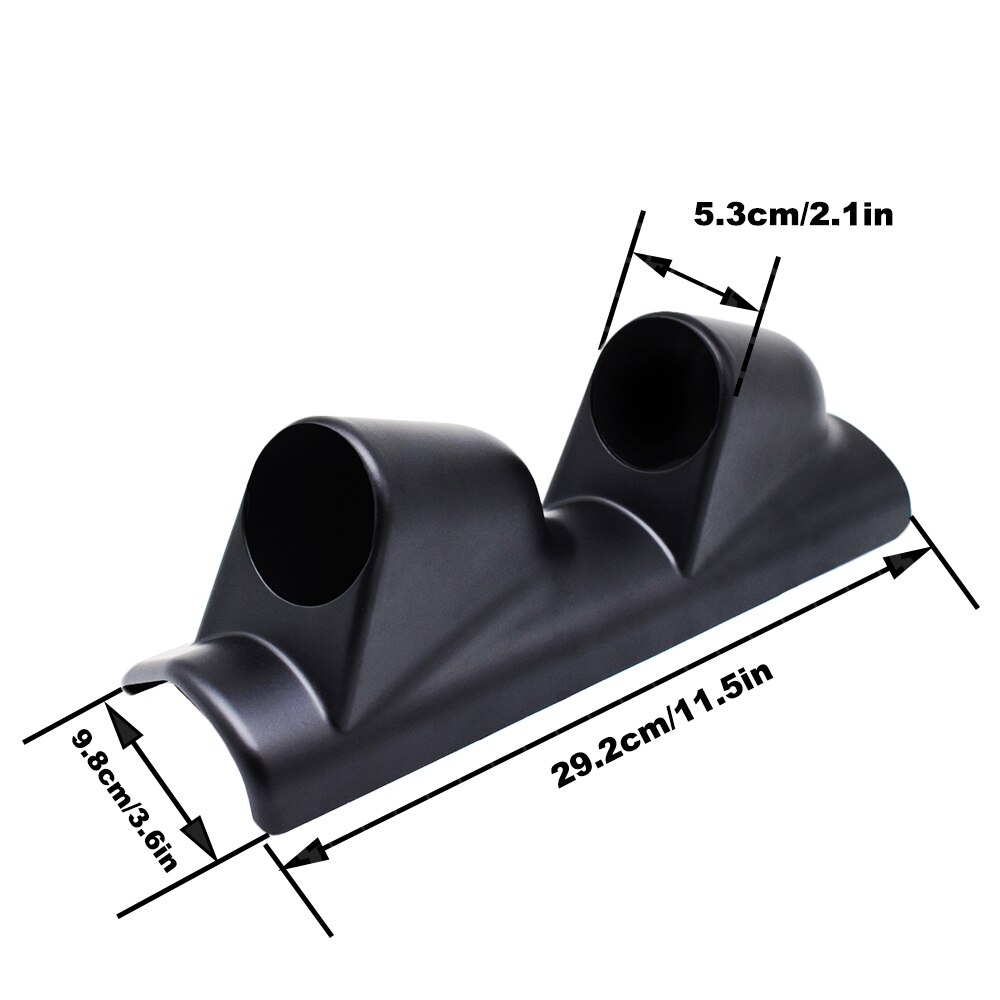 Gauge Pod 2" 52mm A Pillar Double Hole Mount Holde... – Grandado