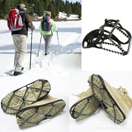 Anti Slip Ice Snow Shoes Walk Traction Cleats Grip... – Grandado