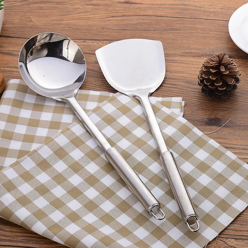 Wave stainless steel Spoon Flatware Kitchen Tool S... – Grandado