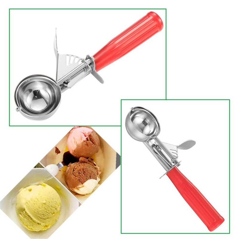 Premium Kitchen Ice Cream Scoop Stainless Steel Fr... – Grandado