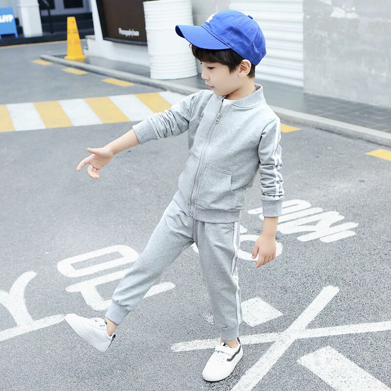 Kids Clothes Autumn Striped Student School Uniform... – Grandado