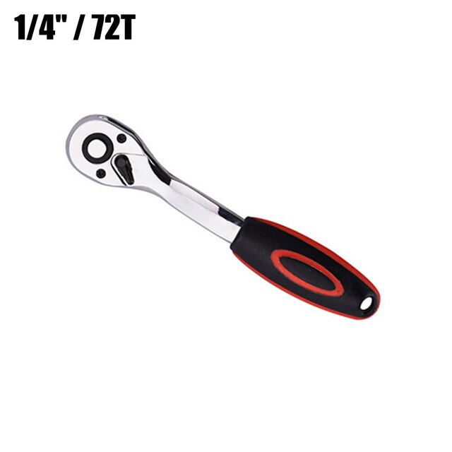 1/4 "3/8" 1/2 "Ratelsleutel 72 Tand... – Vicedeal