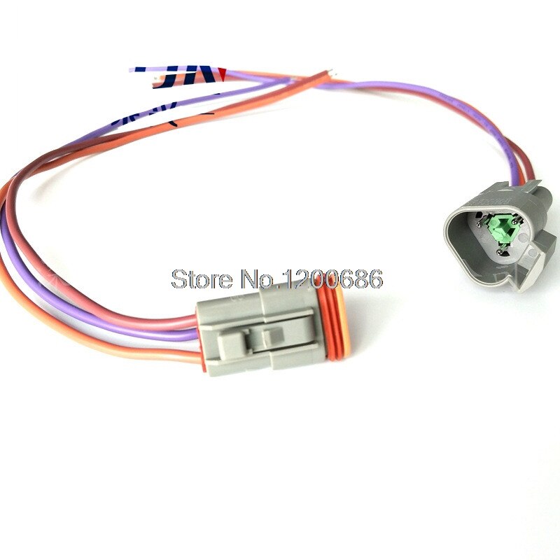 1 meter 16 AWG DT connector DT06-3S 3P waterdichte... – Vicedeal