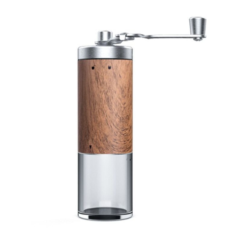 Portable Wood Grain Coffee Bean Grinder Stainless ... – Vicedeal