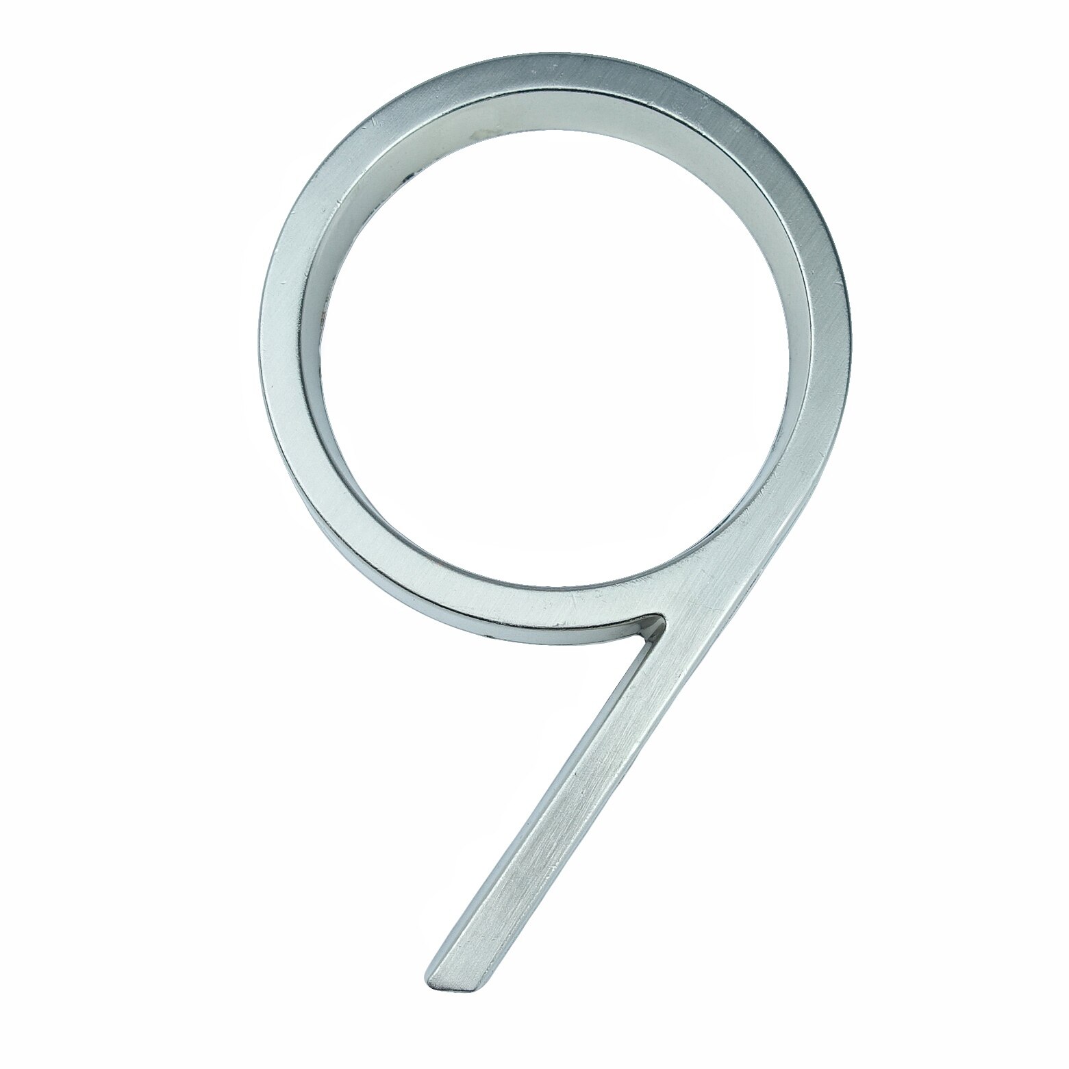12cm Silver House Numbers Signage #0-9 Alphabet Le... – Grandado