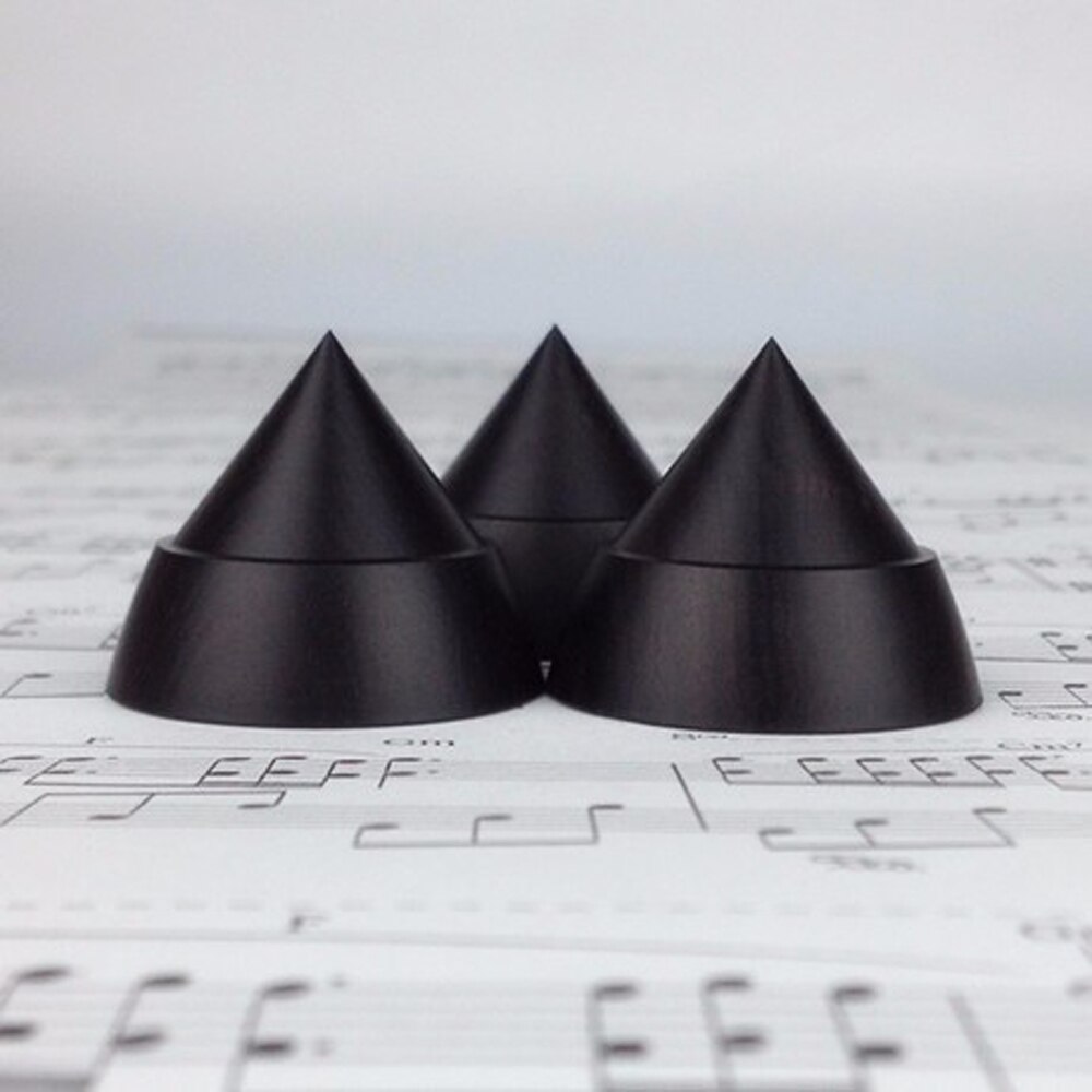 4 Pair Ebony Dia 23MM amplifier Feet Speaker Shock... – Vicedeal