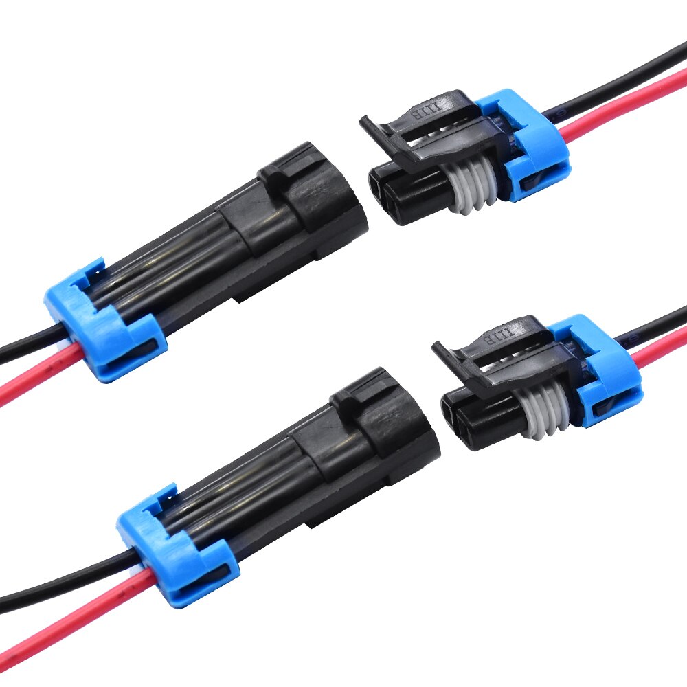 YUNPICAR 2 Pin Way Auto Waterdichte Elektrische Co... – Vicedeal