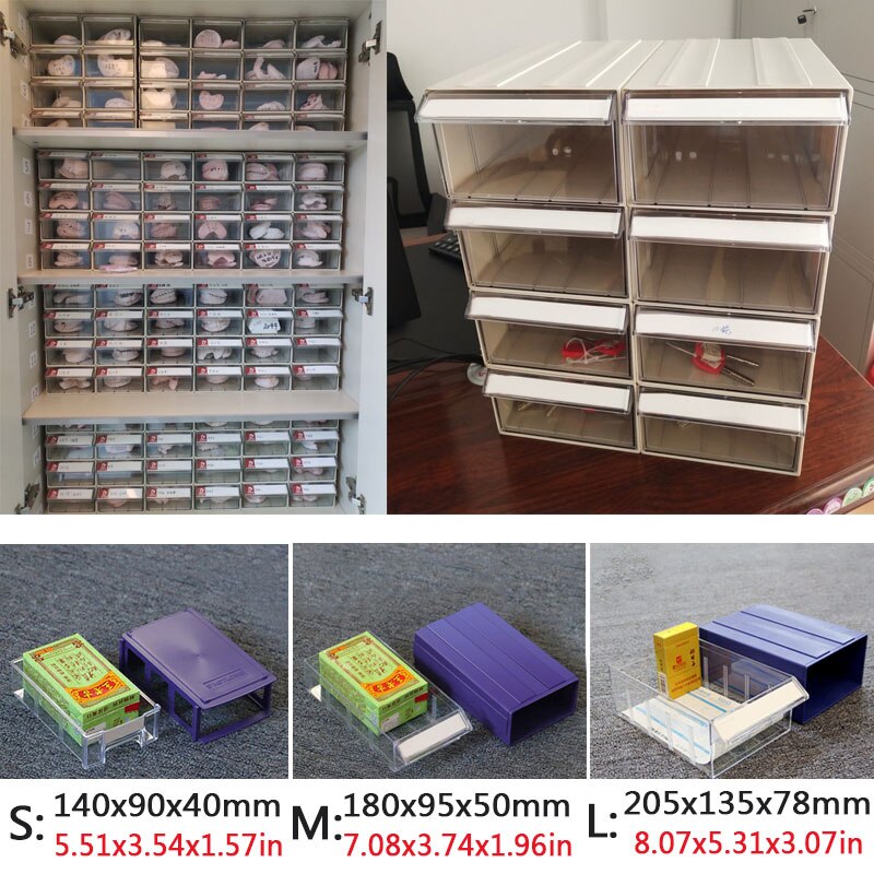 Thick Plastic Parts Cabinet Combined Drawer Compon... – Grandado