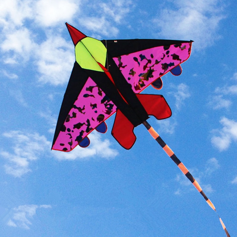 Camouflage Plane Kite Flying Toy Fighter Kite with... – Vicedeal