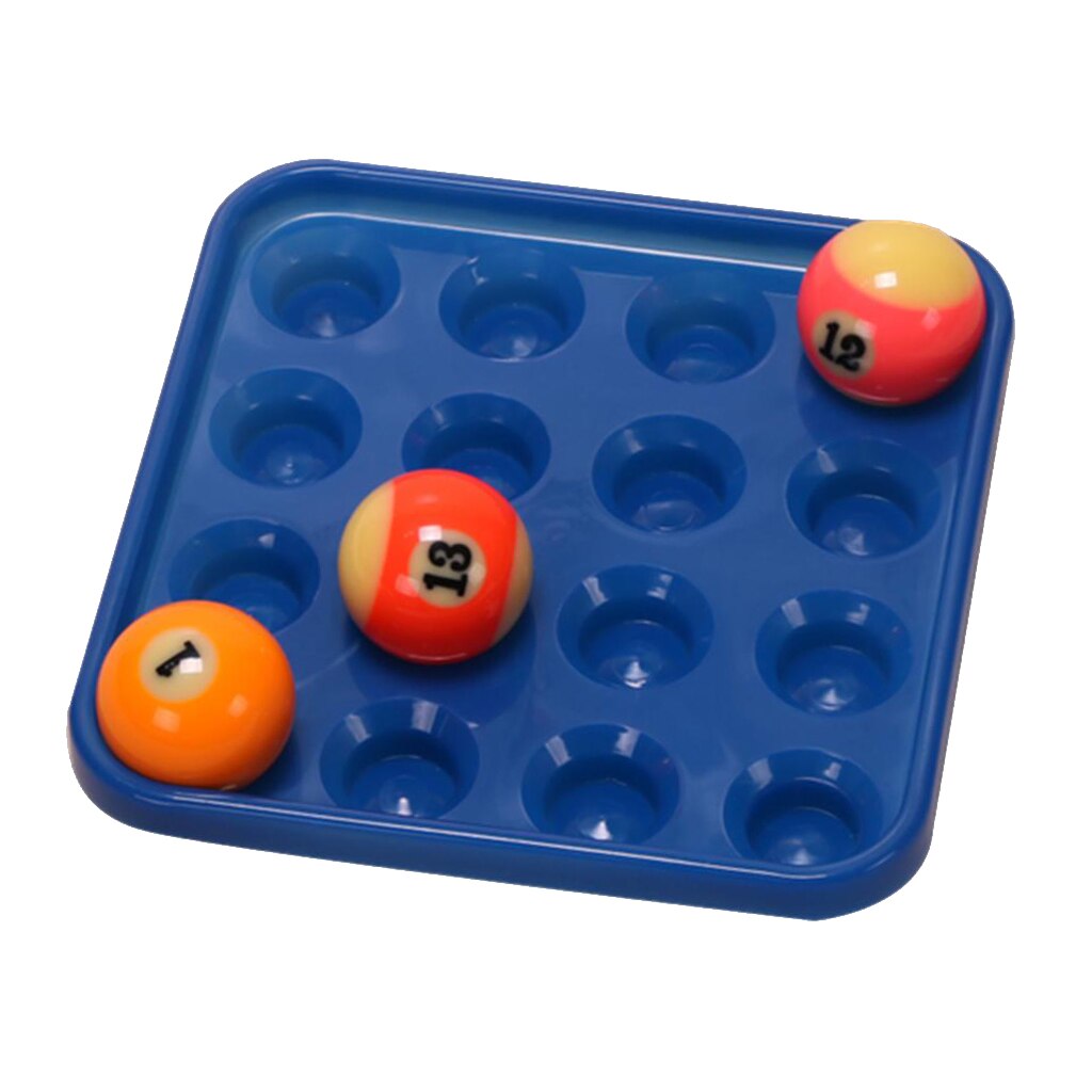 2Pcs Biljart Snooker Pool Ball Tray Voor 16 Ballen... – Grandado
