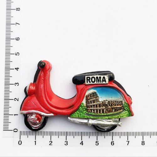 Milan Fridge Magnets Italy Landmark Tourism Memori... – Grandado
