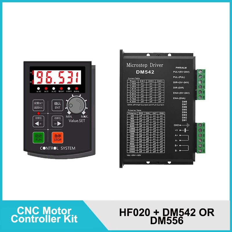 CNC Motor Controller Kit HF020 five-digit display ... – Vicedeal