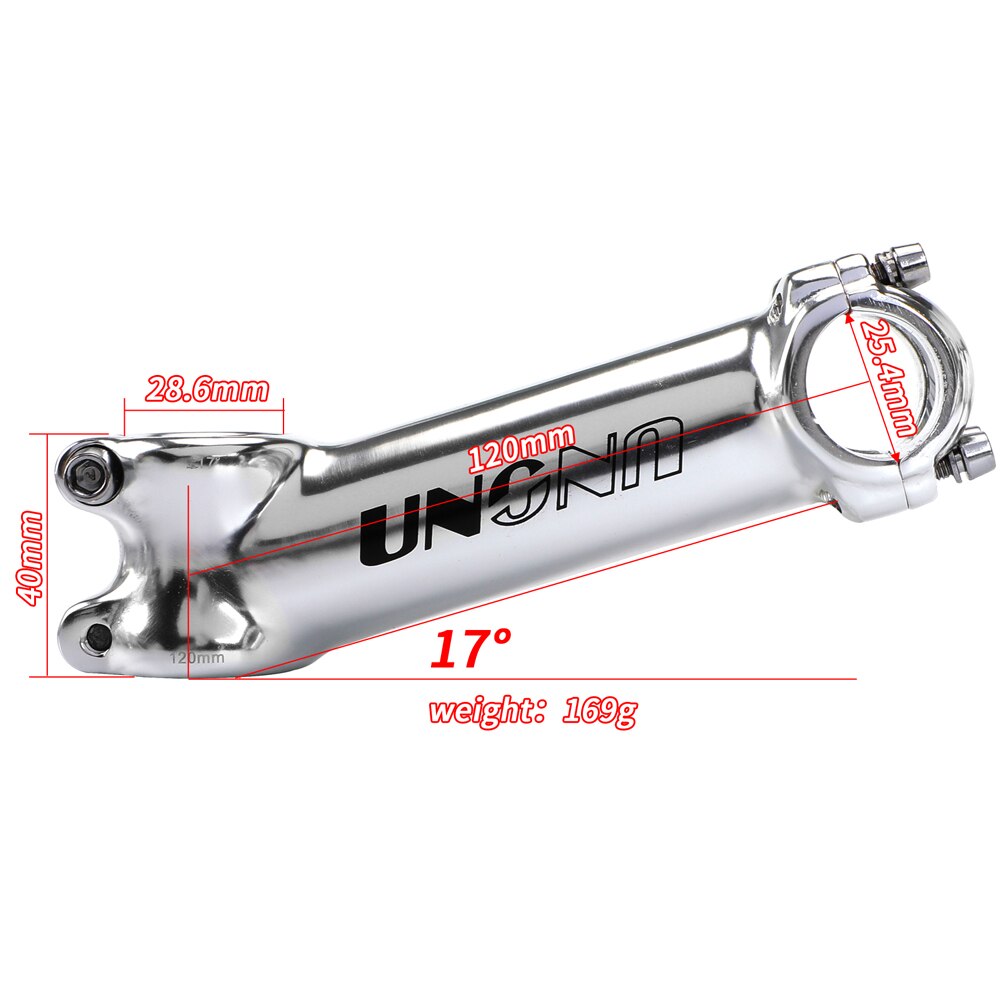 Uno Racefiets Stuurpen 17 Graden Fiets Stuurpen Zi... – Grandado