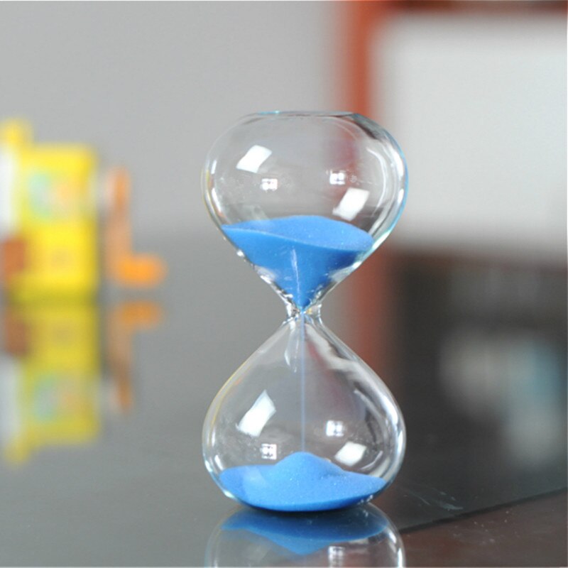 9 Color Glass Hourglass Sand Timer Home Decor Birt... – Grandado