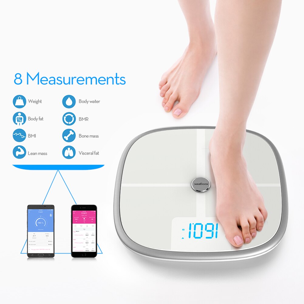 FDA Smart Health Scale Bluetooth Wi-Fi Sync Measur... – Vicedeal