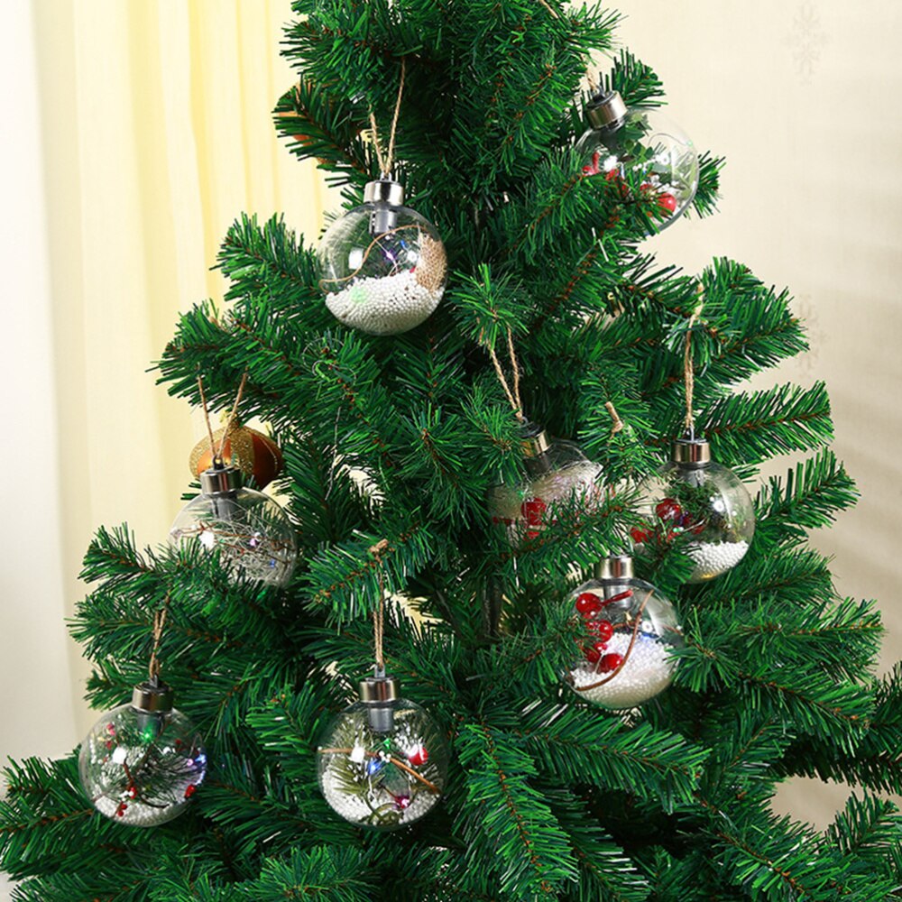 LED Hanging Christmas Decorative Transparent Chris... – Grandado