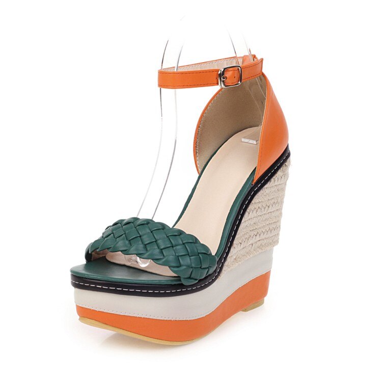 Super Hohe Frauen Sommer Keil Sandalen Weiblichen ... – Grandado