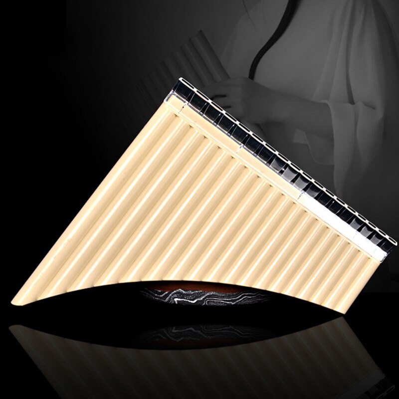 Pan Flute 18 Pipes Multifunction Panpipe Resin for... – Grandado