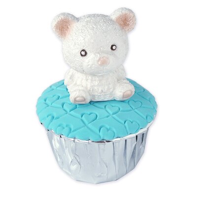 Blue artificial cup cake Beautiful wedding props b... – Grandado