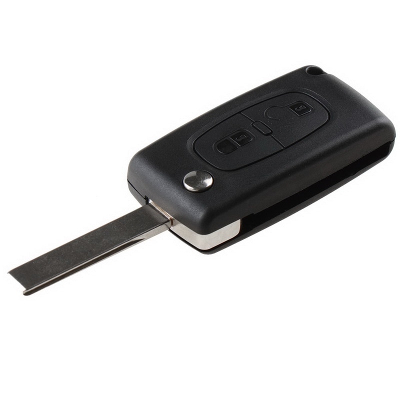 Flip Remote 2 Button Key Shell Case Blade Fob Verv... – Vicedeal