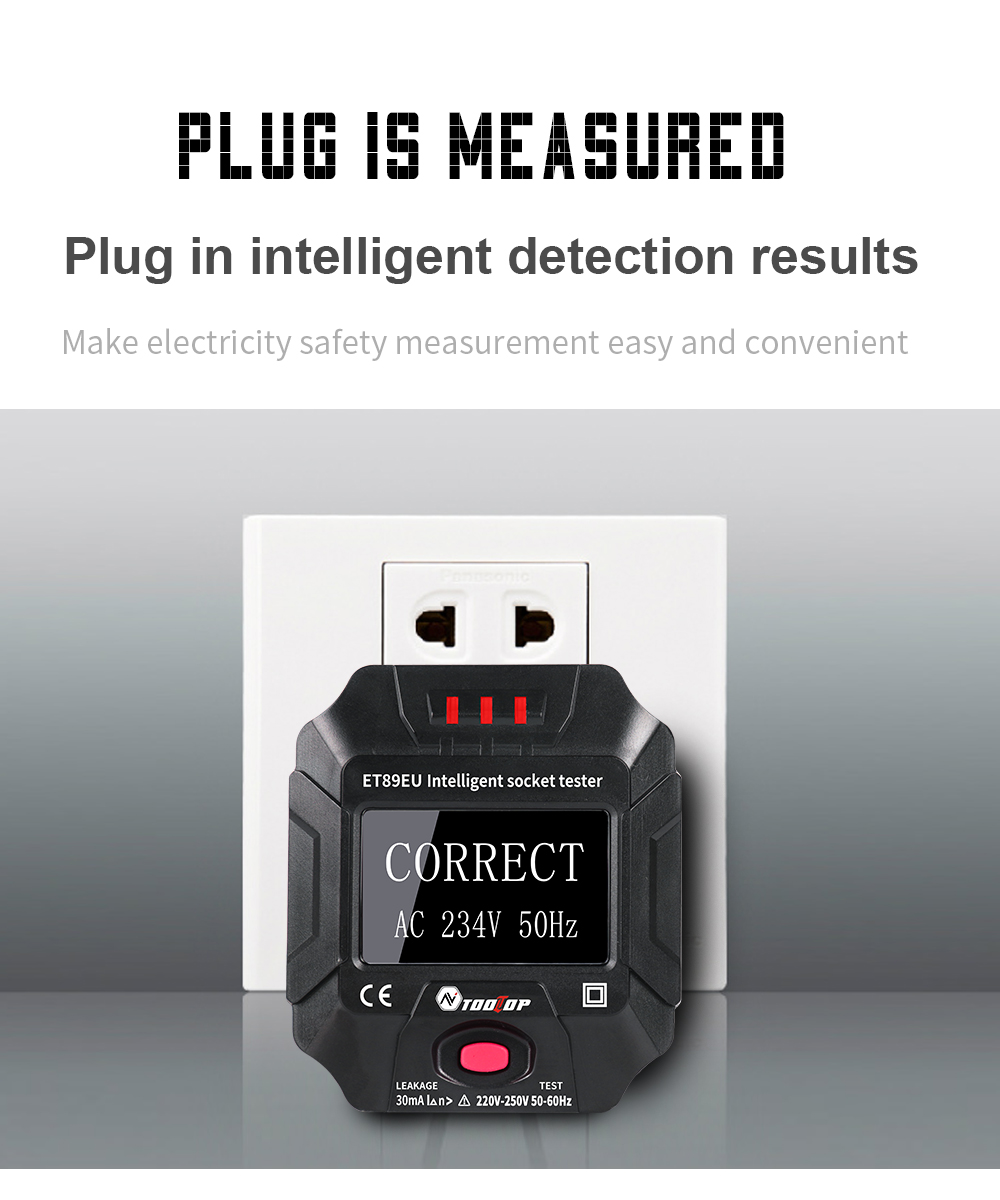 Digitale Display Socket Detector Draagbare Circuit... – Vicedeal