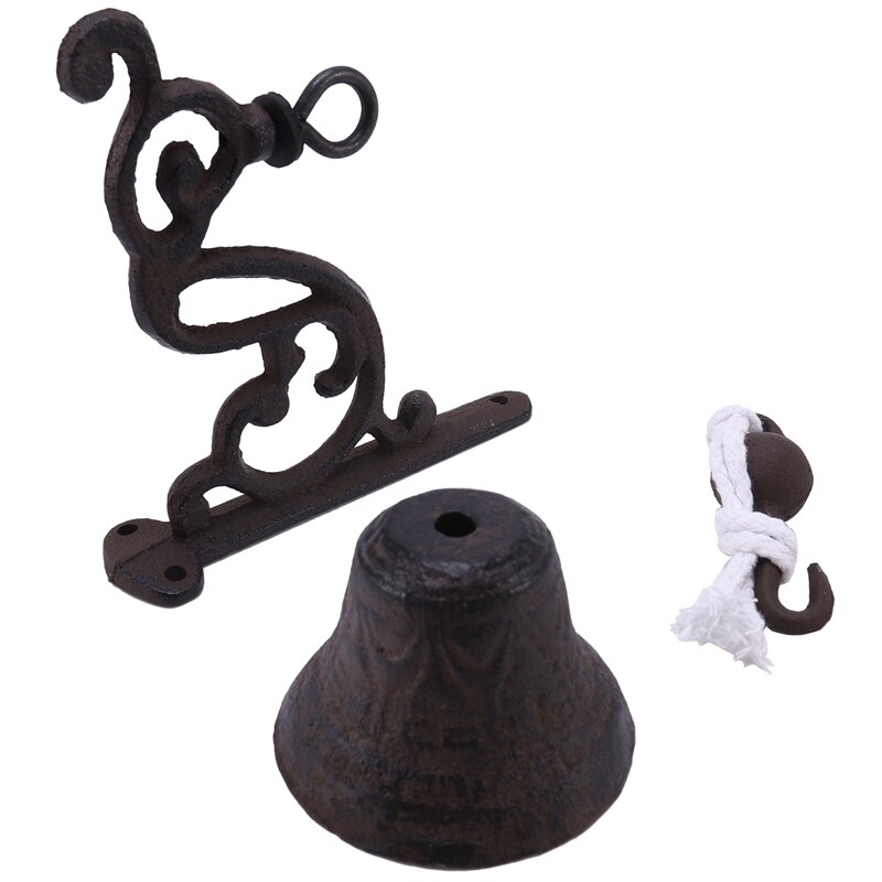 Vintage Cast Iron Dinner Bell As Entry Door Bell, ... – Vicedeal