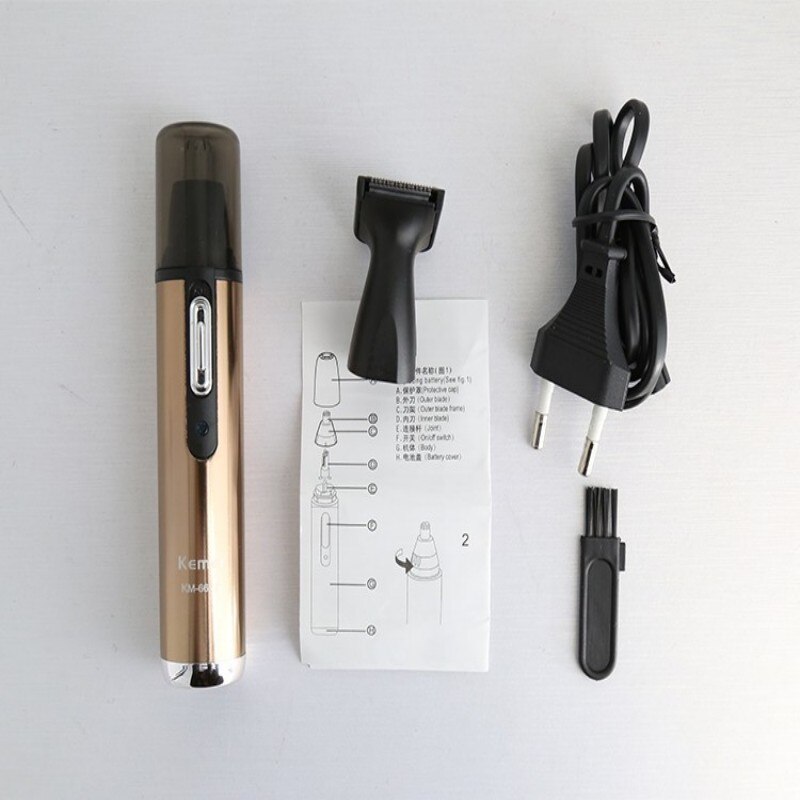 KEMEI 2 in 1 Elektrische Oplaadbare Neus en Oorhaa... – Grandado