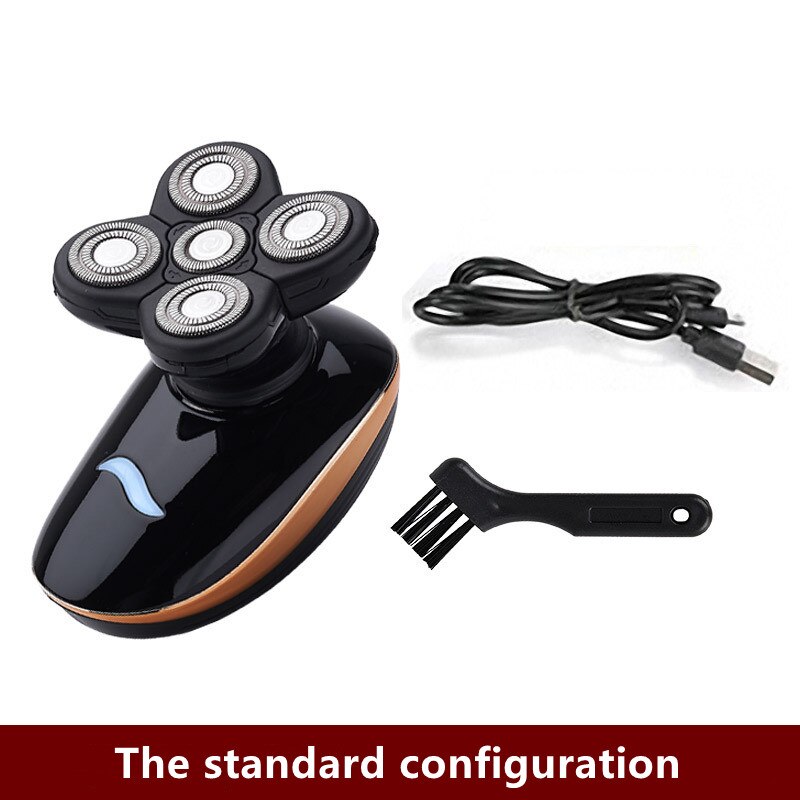 5 In 1 7D Men's Rechargeable Bald Head Electri... – Grandado