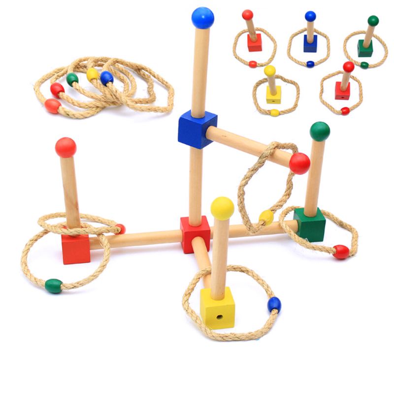 Ring Toss Game Set - Outdoor Kids Toy- Easy to Ass... – Vicedeal