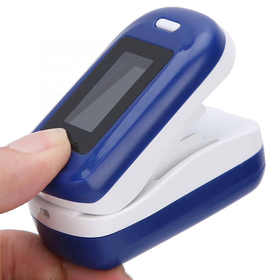 Fingertip Blood Oxygen Oximeter Monitor SPO2 Pulse... – Grandado