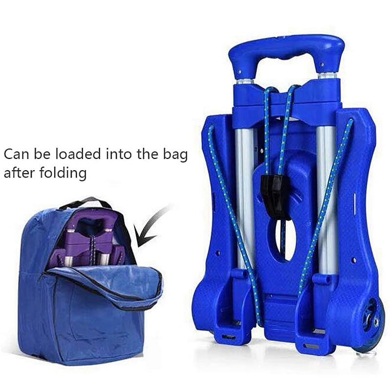 Lighten Up Heavy Duty Foldable Hand Sack Wheel Tro... – Grandado