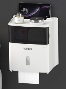 Fast Toilet Paper Holder Bathroom Roll Tissue Box ... – Grandado