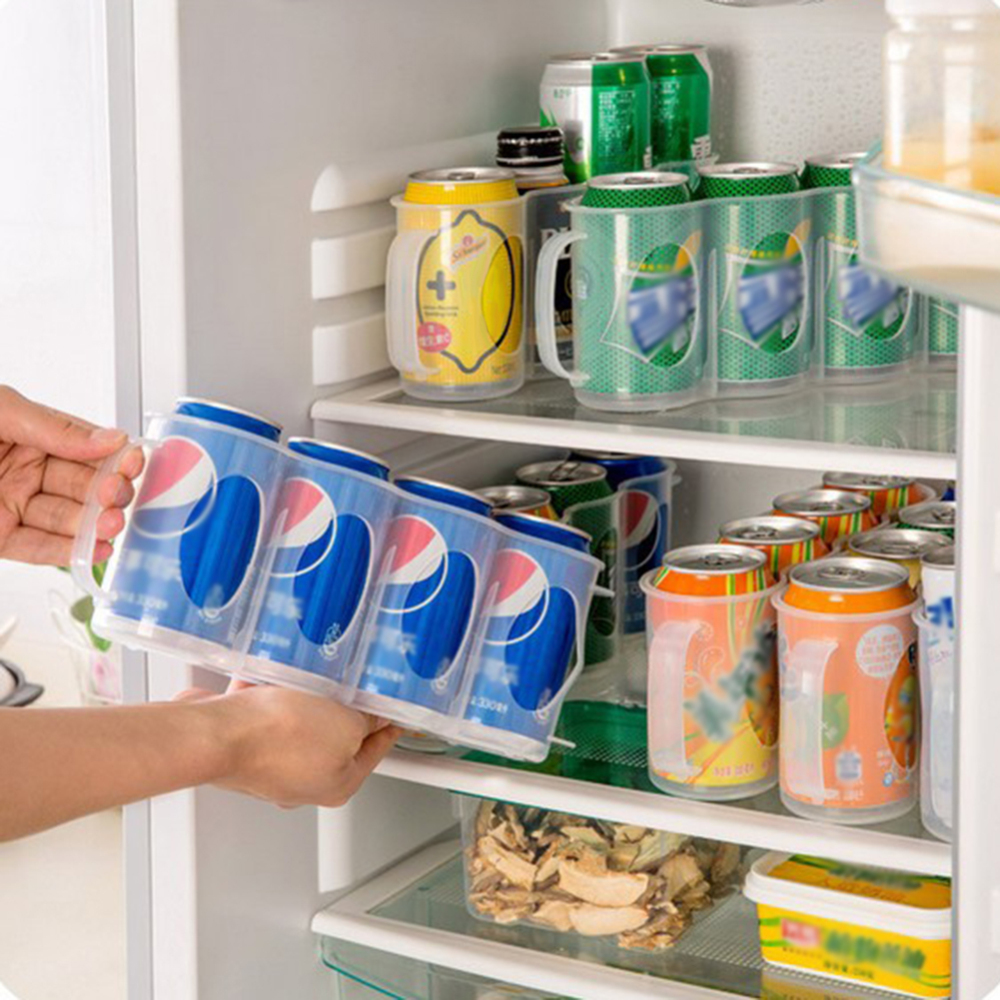 Kitchen 2Pcs Beer Soda Can 4 Storage Box Fridge Dr... – Grandado