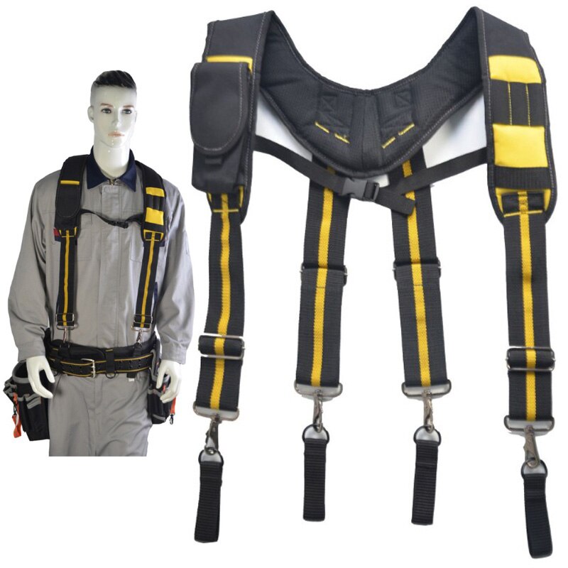X Type Padded Heavy Duty Braces Suspenders Men Wor... – Grandado