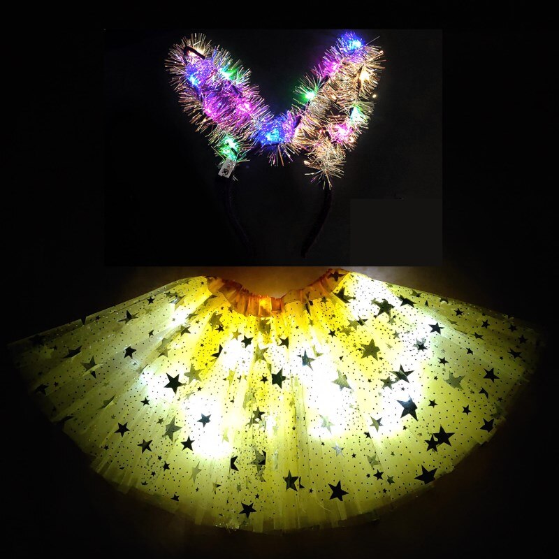 year Children Light skirt children's skirt luminou... – Grandado