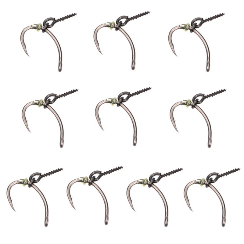 30pc Sliding Ring Rig Carp Size 5 Fishing Hook Pop... – Grandado