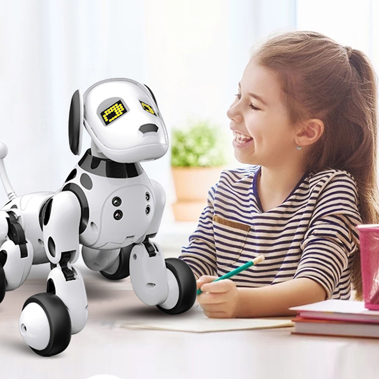 Cute RC Remote Control Wireless Interactive Robot ... – Grandado