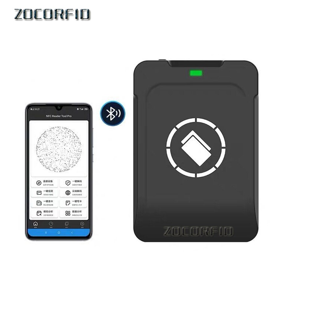 Bluetooth android rfid writer ic 13.56 mhz kortle... – Grandado