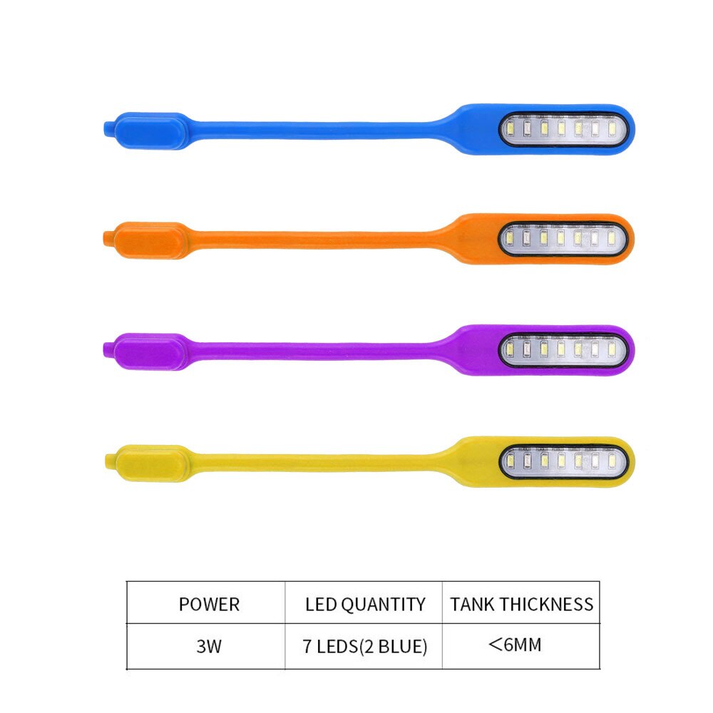 Aquarium Light Small LED Light for Fish Tank USB F... – Grandado