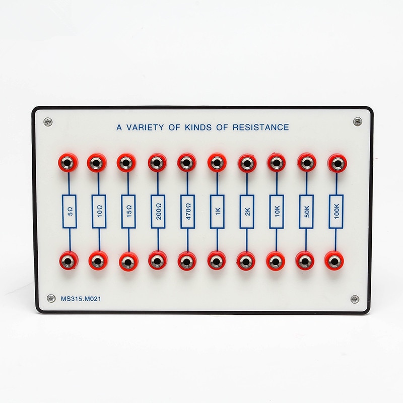 Resistance Experiment Board Set Resistance Box Phy... – Grandado
