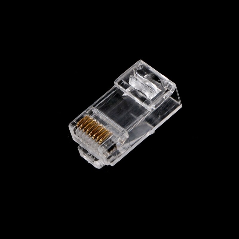 neue 100Stck RJ45 Katze6 8-Stift modular Stecker U... – Grandado