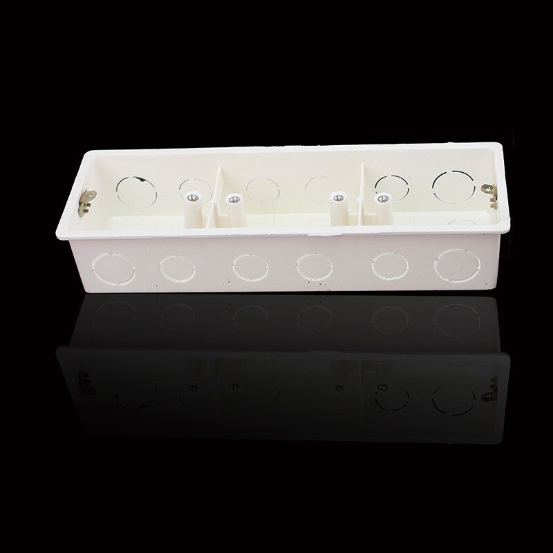2pcs 86 Type 3-Gang Plastic Junction Box Home Impr... – Vicedeal
